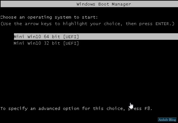Hướng dẫn fix lỗi BCD, Winload.exe, Winload.efi, recovery